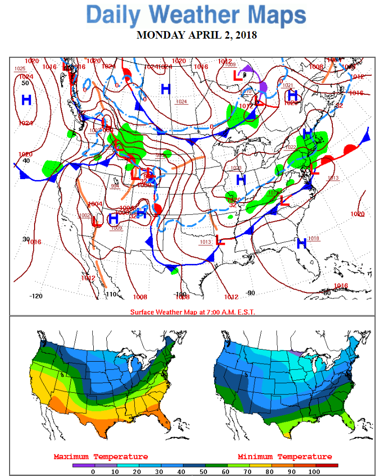 Spring Arrives Late in the Midwest: April Summary