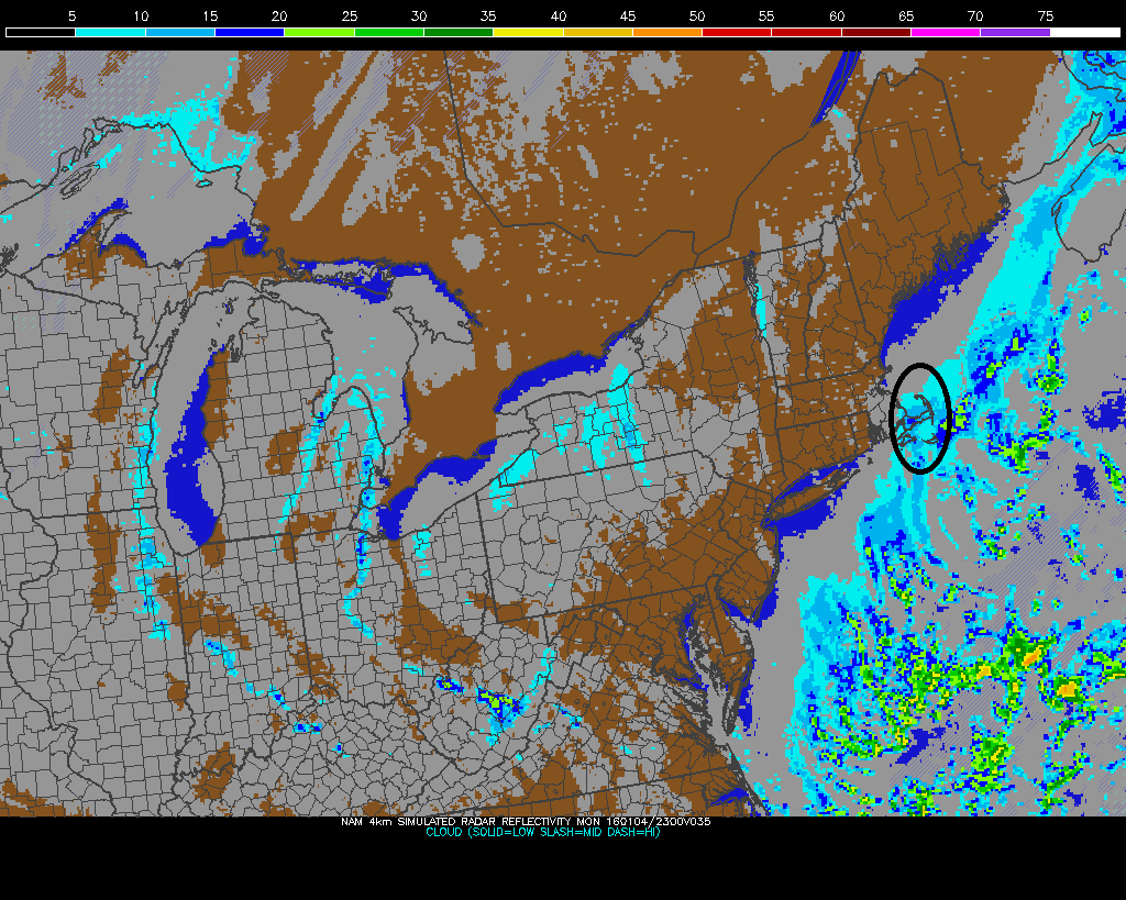 Ocean Effect Snowfall